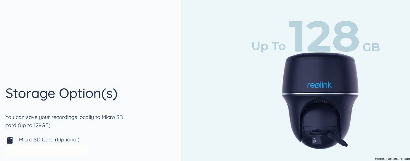 Reolink Argus PT Wire-Free Camera - Home Smart Secure